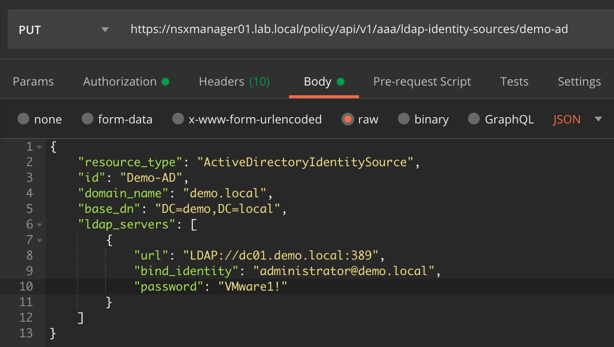 NSX-T 3.0 RBAC With Active Directory Identity Source – rutgerblom.com